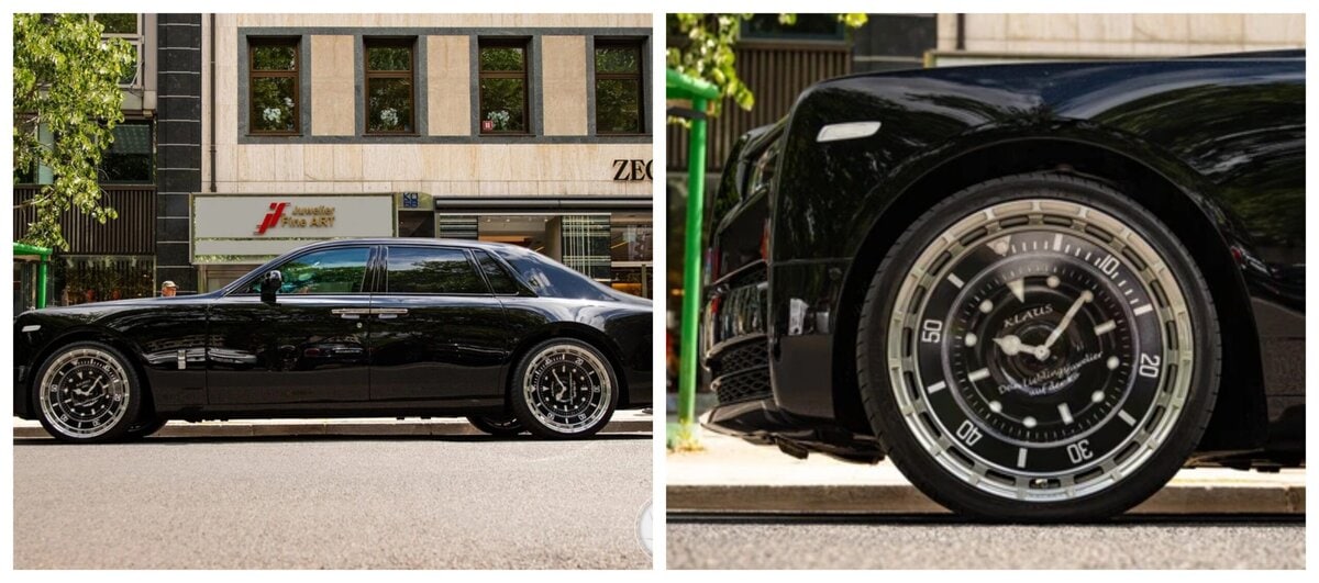 Rolls-Royce Phantom із колесами, як у годинника Rolex – коли розкіш ...